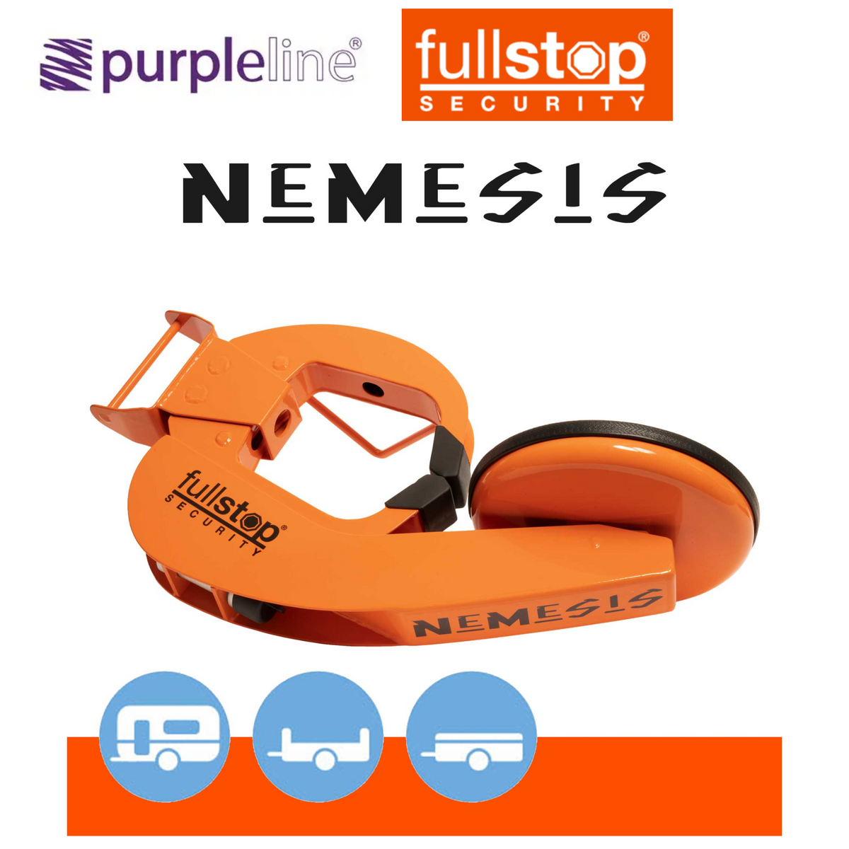 Purpleline Heavy Duty Nemesis Wheel Clamp – Cannock Caravan Accessories